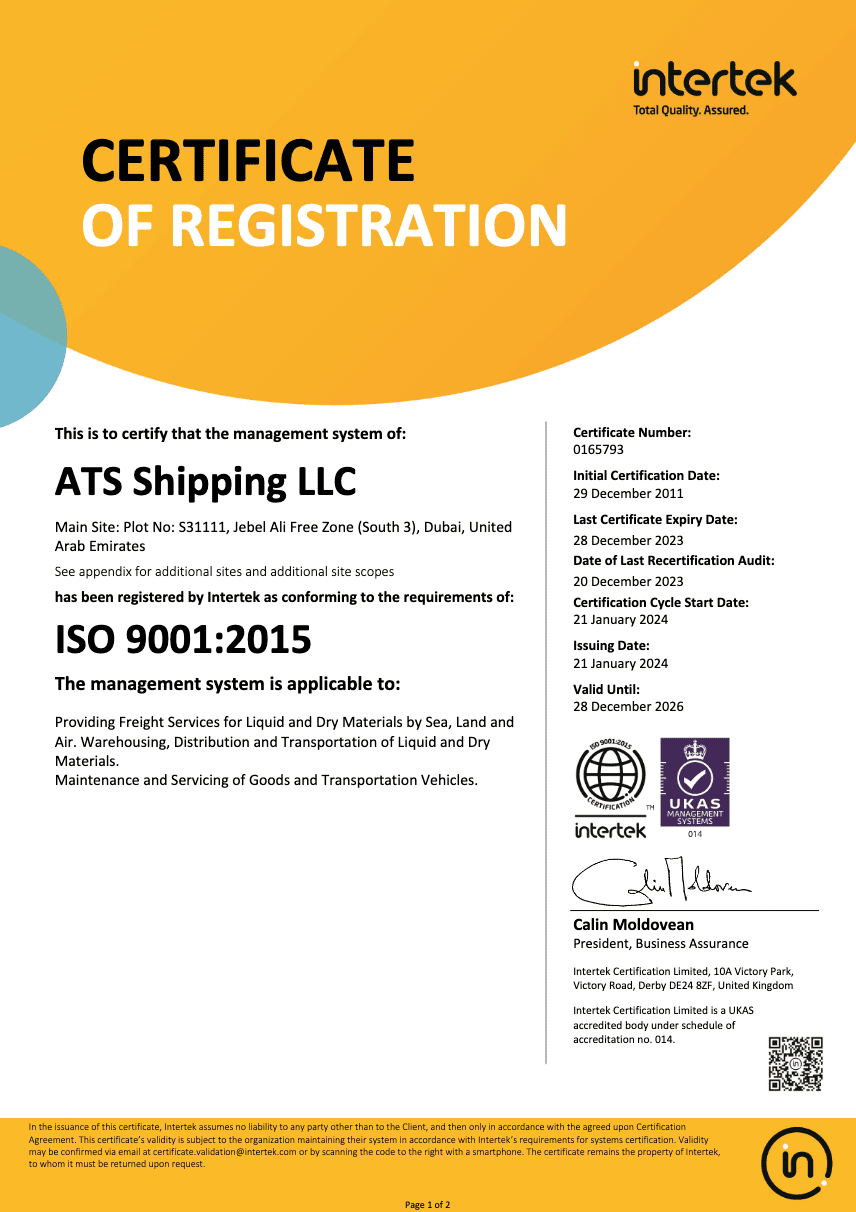Certification & Membership - ATS